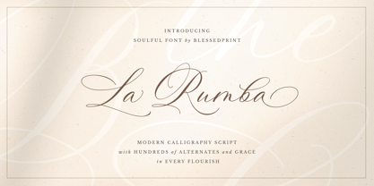 La Rumba Font | Webfont & Desktop | MyFonts