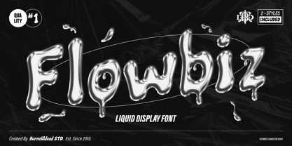 Flowbiz Regular Font | Webfont & Desktop | MyFonts
