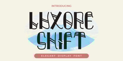 Luxore Shift Font | Webfont & Desktop | MyFonts