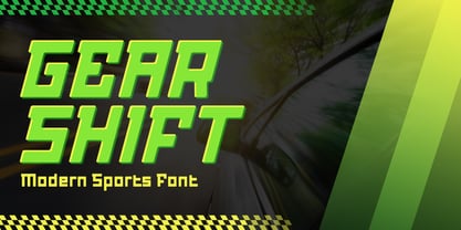 Gear Shift Font | Webfont & Desktop | MyFonts