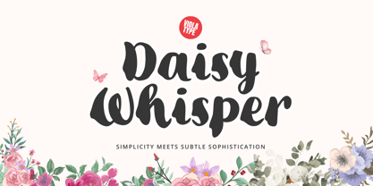 Daisy Whisper Font | Webfont & Desktop | MyFonts