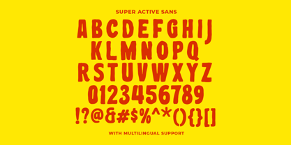 Super Active Font | Webfont & Desktop | MyFonts