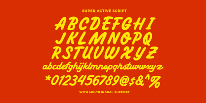 Super Active Font | Webfont & Desktop | MyFonts