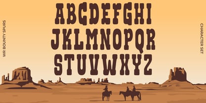 WR Bounty Spurs Font | Webfont & Desktop | MyFonts