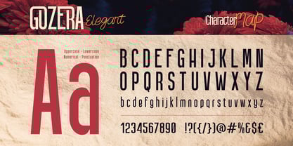 Gozera Font | Webfont & Desktop | MyFonts