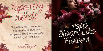 Gozera Font | Webfont & Desktop | MyFonts