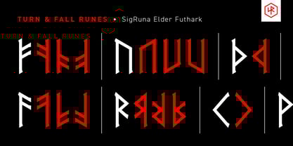 SigRuna Elder Futhark Font | Webfont & Desktop | MyFonts