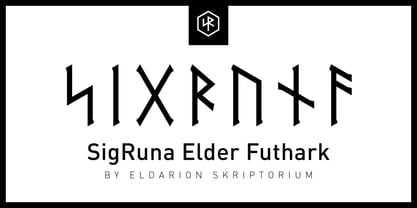 SigRuna Elder Futhark Font | Webfont & Desktop | MyFonts