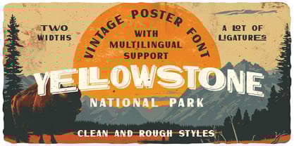 Yellowstone Font | Webfont & Desktop | MyFonts