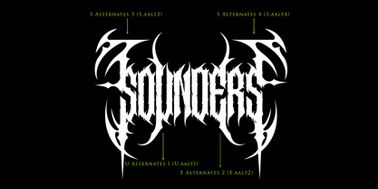 Sounders Font | Webfont & Desktop | MyFonts