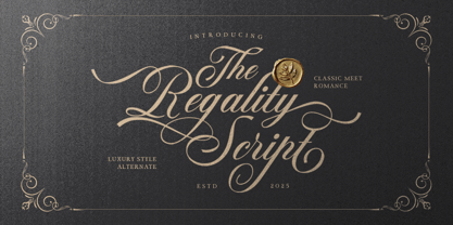 Regality Script Font | Webfont & Desktop | MyFonts