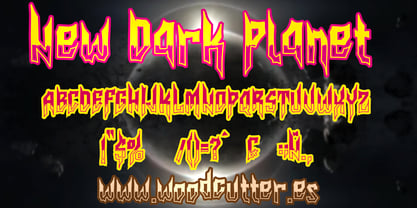 New Dark Planet Font | Webfont & Desktop | MyFonts