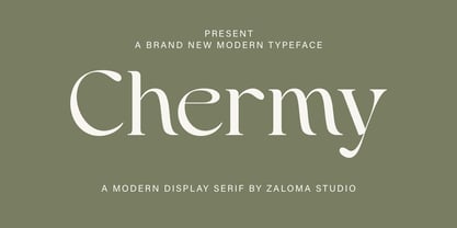 Chermy Font | Webfont & Desktop | MyFonts