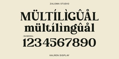 Kalren Font | Webfont & Desktop | MyFonts