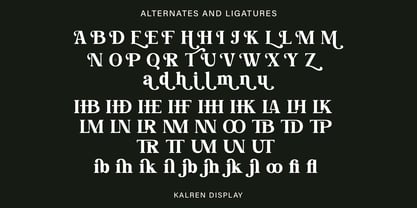 Kalren Font | Webfont & Desktop | MyFonts