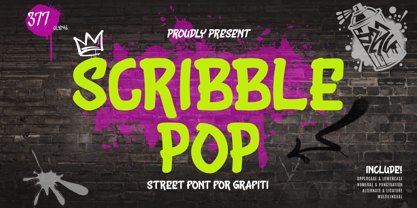 Scribble Pop Font | Webfont & Desktop | MyFonts