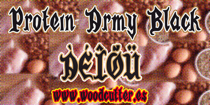 Protein Army Font | Webfont & Desktop | MyFonts