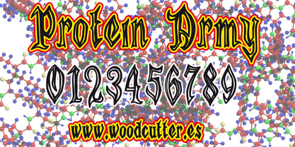 Protein Army Font | Webfont & Desktop | MyFonts
