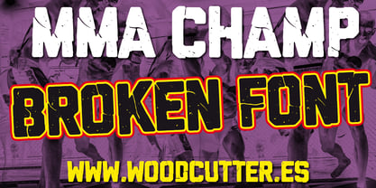 MMA Champ Font | Webfont & Desktop | MyFonts