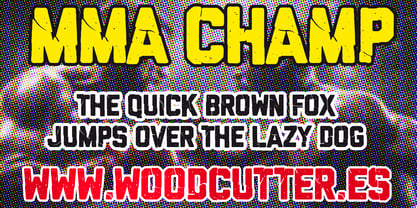 MMA Champ Font | Webfont & Desktop | MyFonts