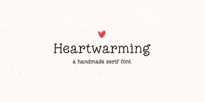 Heartwarming Serif Font | Webfont & Desktop | MyFonts