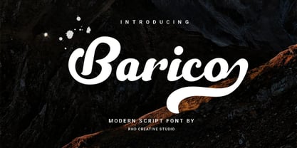 Barico Font | Webfont & Desktop | MyFonts