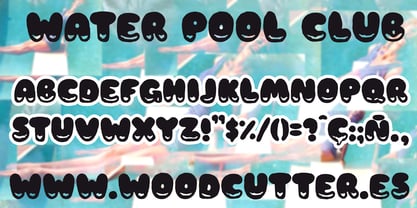 Water Pool Club Font | Webfont & Desktop | MyFonts