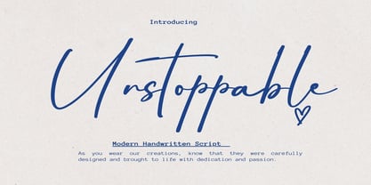 Unstoppable Font | Webfont & Desktop | MyFonts