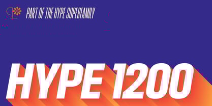Hype 1200 Font | Webfont & Desktop | MyFonts