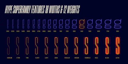 Hype 1400 Font | Webfont & Desktop | MyFonts