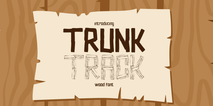 Trunk Track Font | Webfont & Desktop | MyFonts