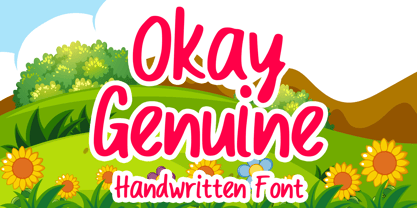 Okay Genuine Font | Webfont & Desktop | MyFonts
