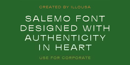 Salemo Font | Webfont & Desktop | MyFonts