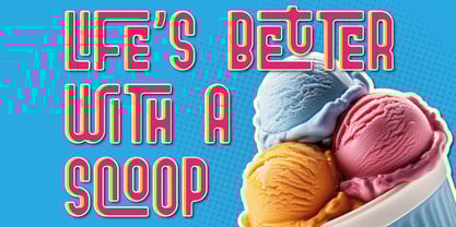 Gelatissimo Font | Webfont & Desktop | MyFonts