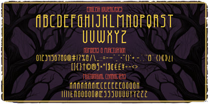 Druid Tree Font | Webfont & Desktop | MyFonts