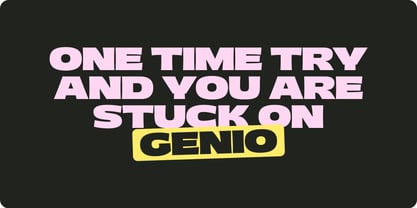 Uncmmn Genio Font | Webfont & Desktop | MyFonts