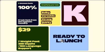 Uncmmn Genio Font | Webfont & Desktop | MyFonts