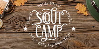 Scout Camp Font | Webfont & Desktop | MyFonts