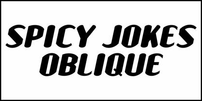 Spicy Jokes JNL Font | Webfont & Desktop | MyFonts