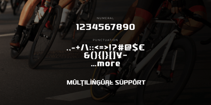 Pedal Track Font | Webfont & Desktop | MyFonts