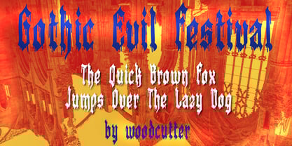 Gothic Evil Festival Fuente | Webfont & Desktop | MyFonts