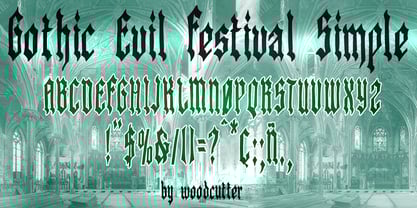 Gothic Evil Festival Fuente | Webfont & Desktop | MyFonts