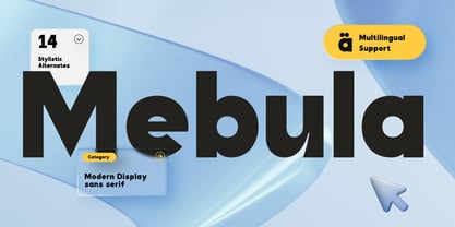 Mebula Font | Webfont & Desktop | MyFonts