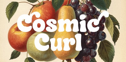 Cosmic Curl Font | Webfont & Desktop | MyFonts
