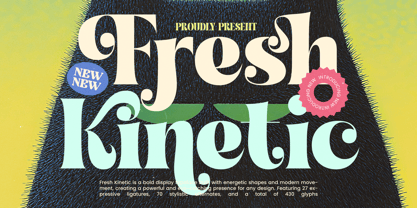 Fresh Kinetic Font | Webfont & Desktop | MyFonts