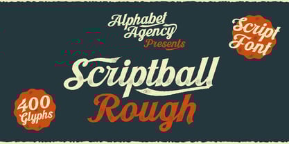 Scriptball Rough Font | Webfont & Desktop | MyFonts