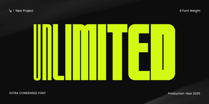 Unlimited Font | Webfont & Desktop | MyFonts