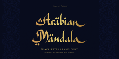 Arabian Mandala Font | Webfont & Desktop | MyFonts