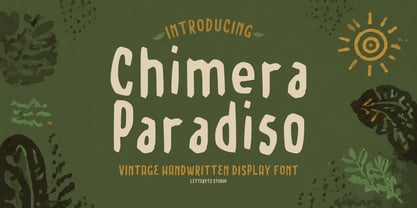 Chimera Paradiso Font | Webfont & Desktop | MyFonts