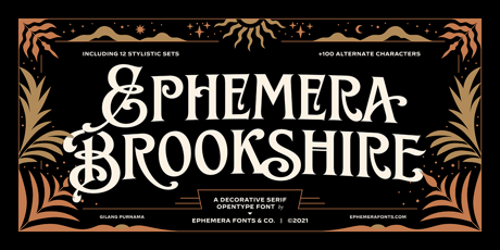 1900 Font Styles